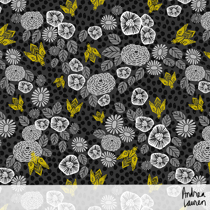 Ink Print Repeat by Andrea Lauren: 2014