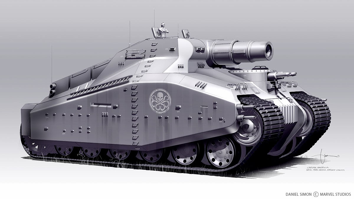 CAPTAIN AMERICA: THE FIRST AVENGER Hydra Vehicle Concept Designs by ...