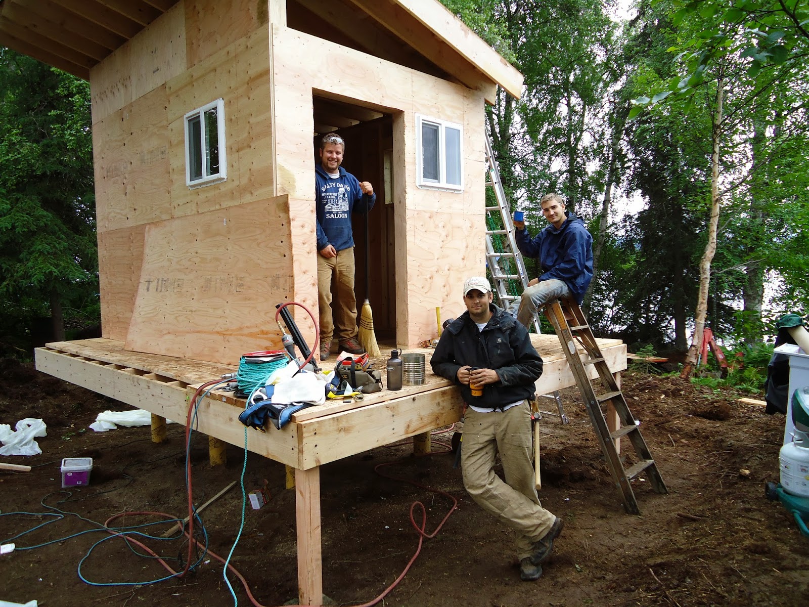Alaska Bush Life, Off-Road, Off-Grid: Remote Cabins: Trash, Garbage ...