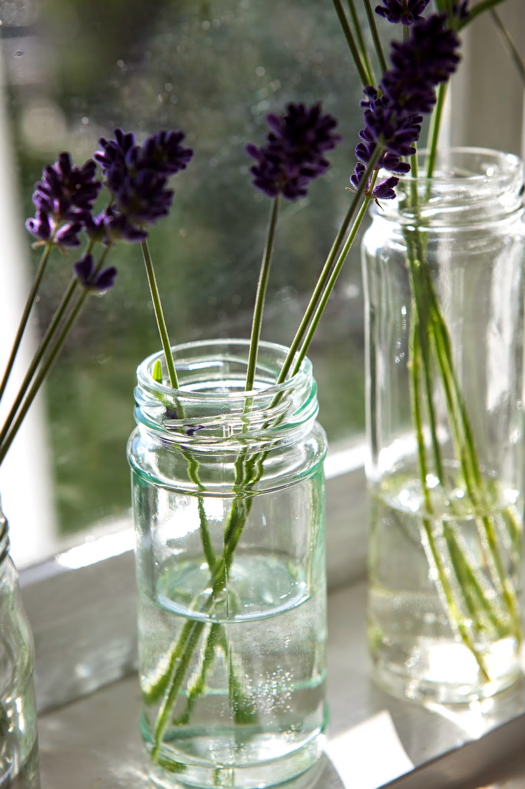 LILLA VILLA VITA: Små glasburkar