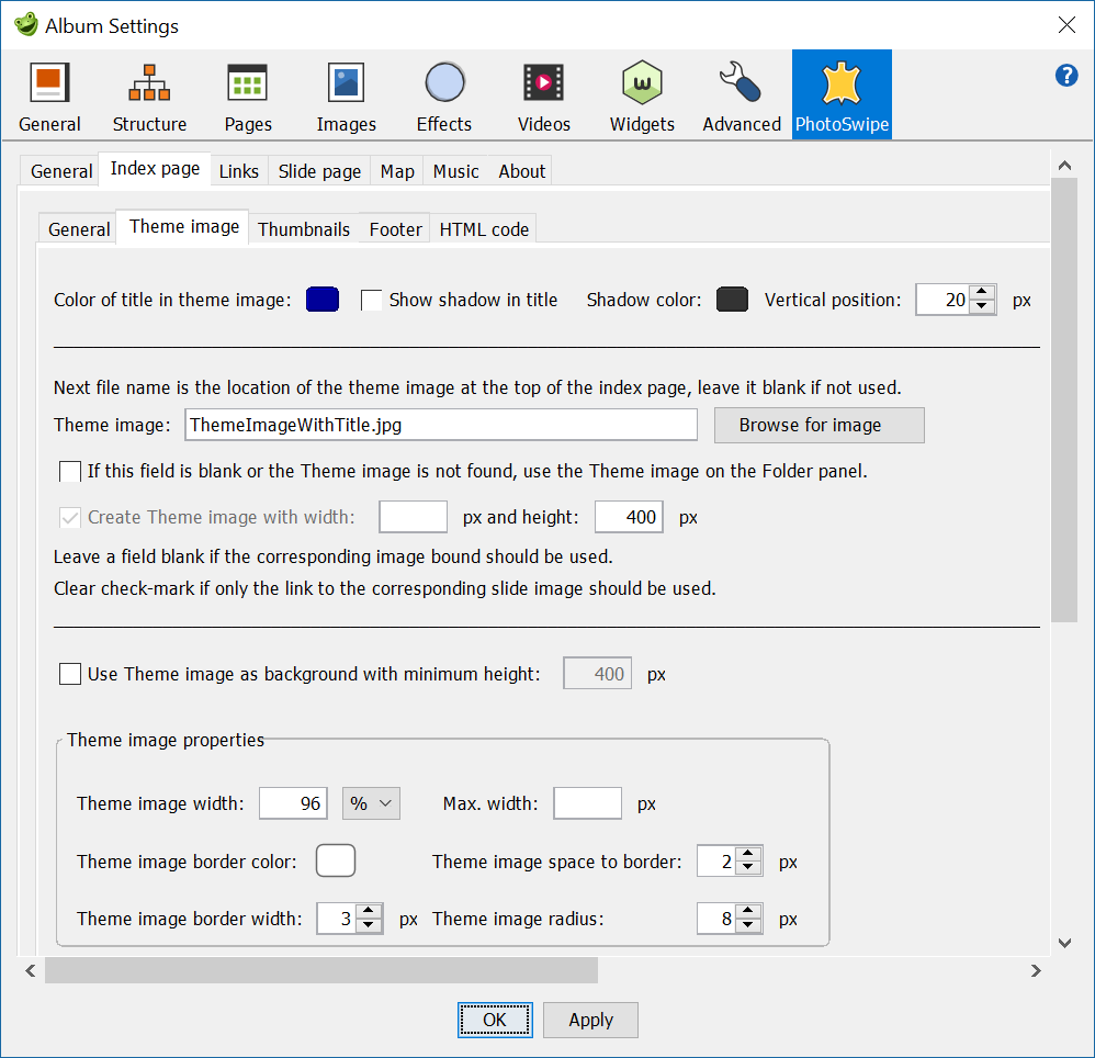 Blog André Wolff: How to implement albums with a theme image with the ...