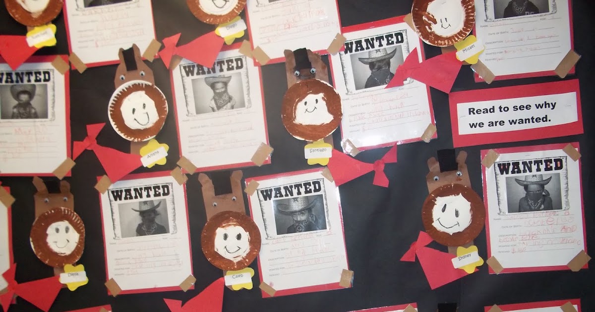 Mrs. Wood's Kindergarten Class: Wanted Posters!