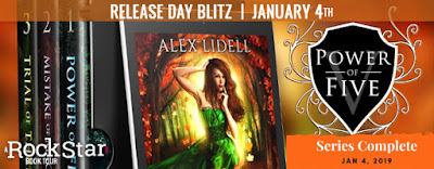 The Power Of Five by Alex Lidell ~ Release Day Blitz and Giveaway ...