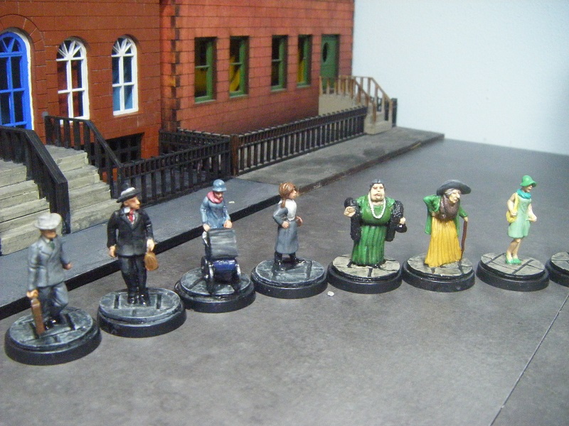 Wargaming Girl: Army Review: 28mm Mob Wars - Salutesville's Citizens