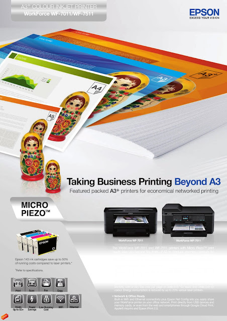 Craft Magic Global Marketing: Epson WorkForce WF-7011 & WF-7511: A3 ...