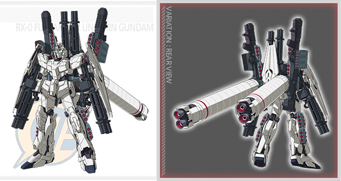 GUNDAM GUY: Gundam UC: MS/Mechanic List Updated - RX-0 Full Armor ...