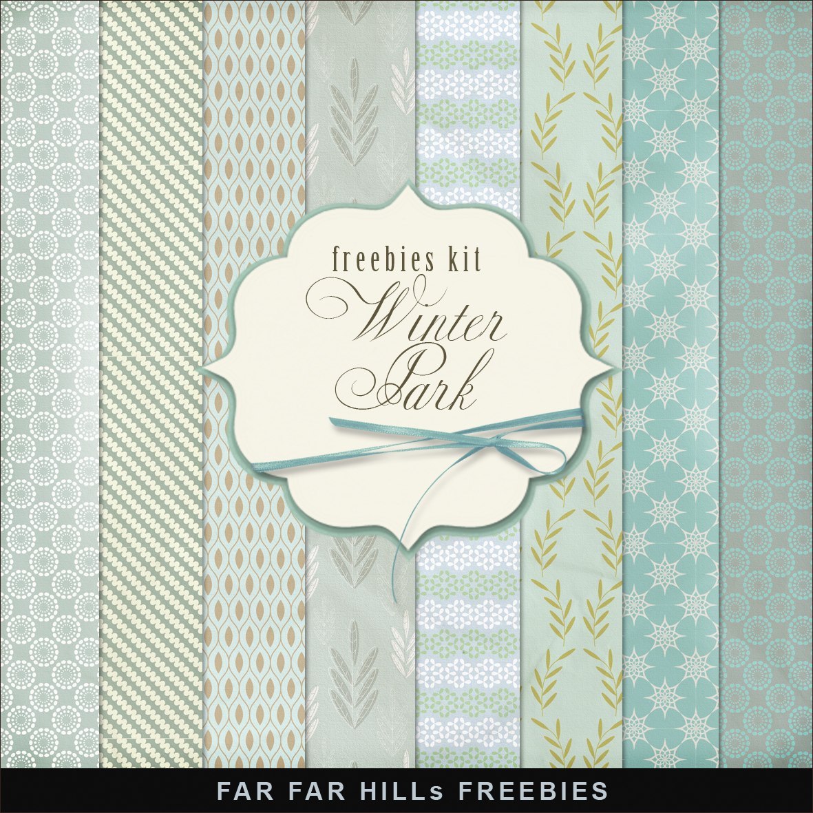 New Freebies Background Kit - Winter Park. :Far Far Hill - Free ...