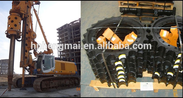 Hunan HM Machinery Co.,Ltd.: Bauer Rotary Drilling Rig BG 28 Sprocket ...
