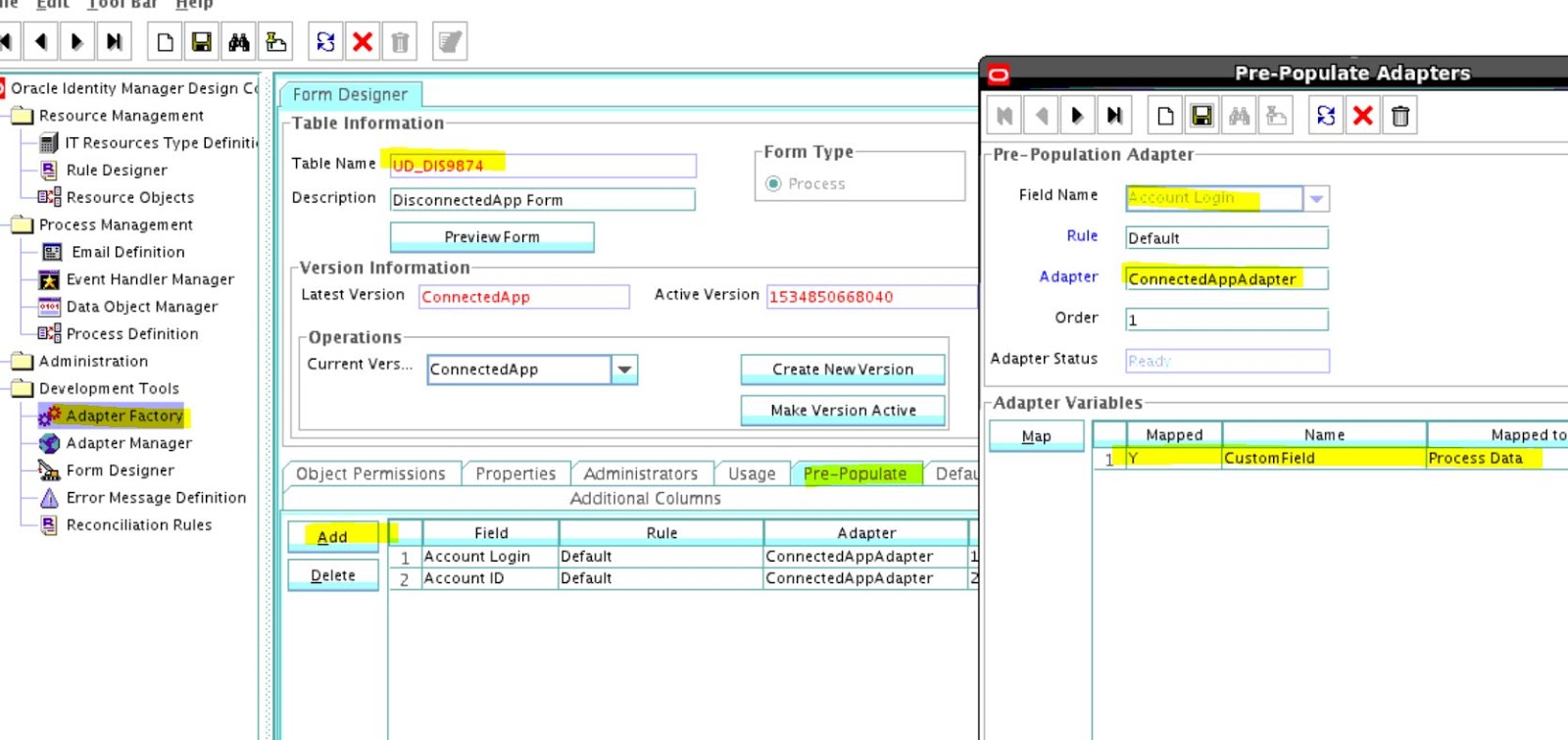 Oracle Identity Manager (OIM) 11G R2 PS2/PS3/12C: Converting a Disconnected Application Instance ...