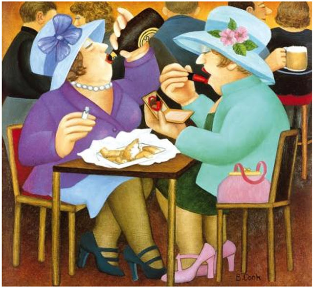 Emma Dewar Year 3: Workshop One - Research - Beryl Cook