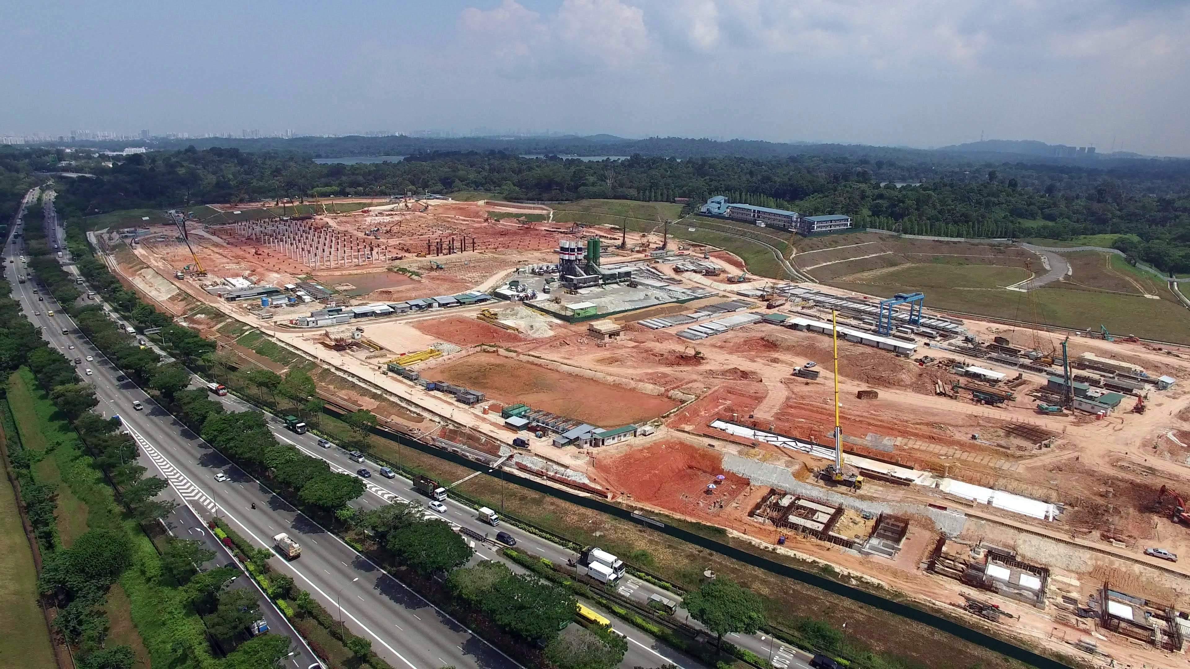 Thomson Line Construction: Mandai Depot & T206