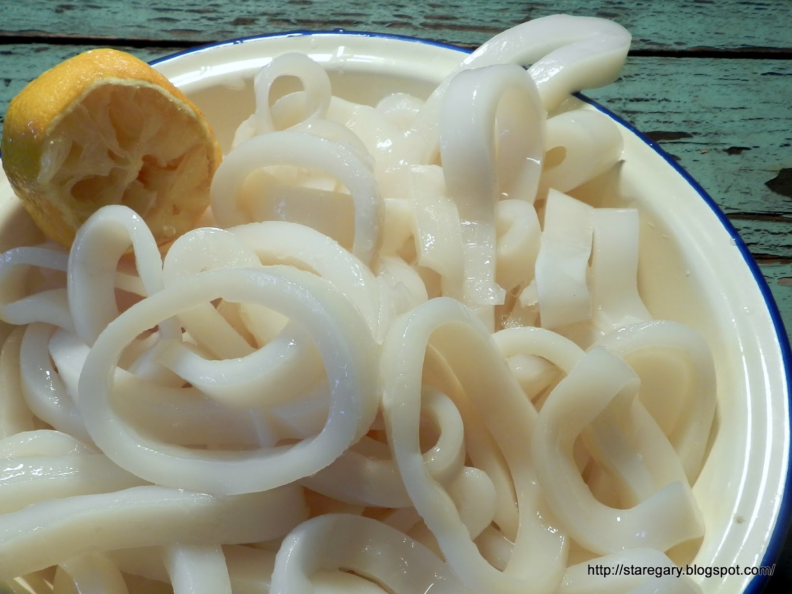 Kalmary duszone w wolnowarze | Stare Gary