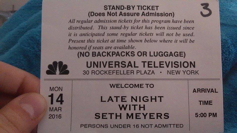 Your Story, Your Song: Standby Tickets for The Tonight Show Starring ...