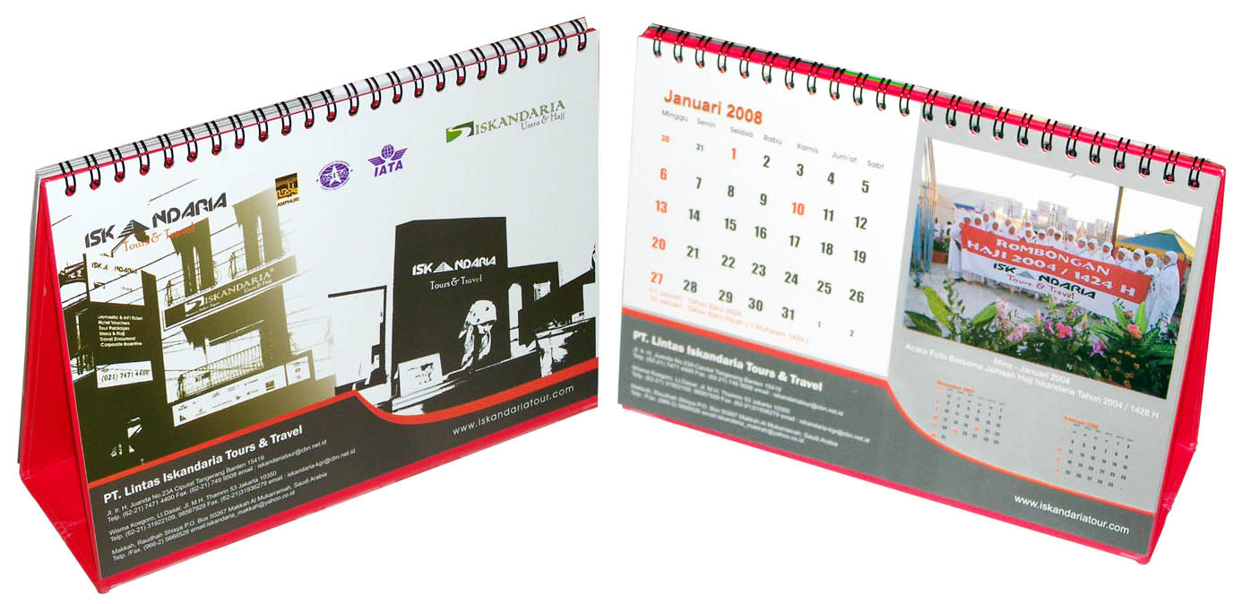 Cetak Kalender Meja ~ Mandiri Printing And Design