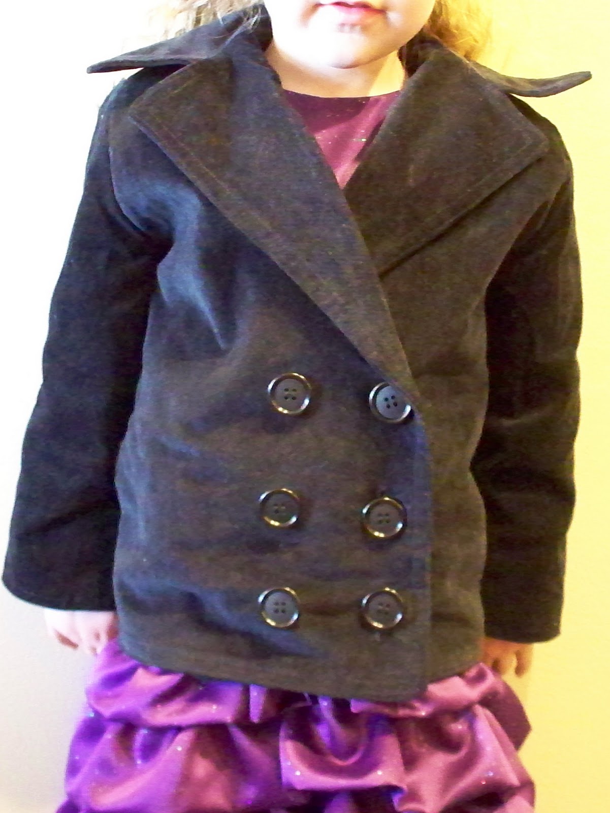 Girls Church Coats - Adventures of a DIY Mom
