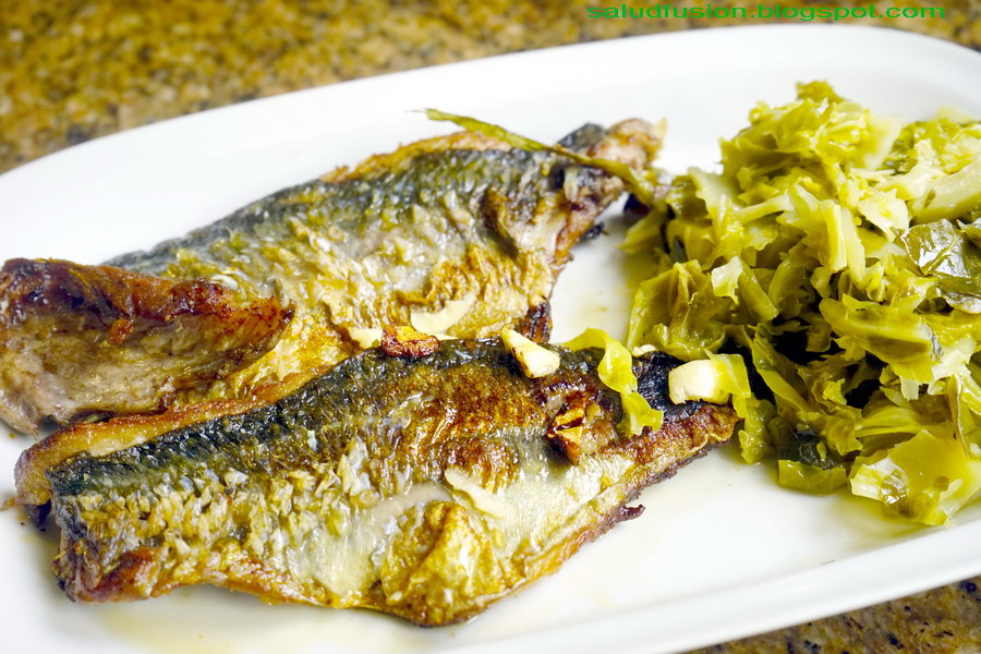 SaludFusión: Jurel abierto a la plancha