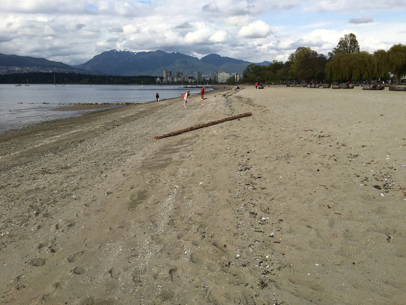Gravel Beach: Kitsilano Beach