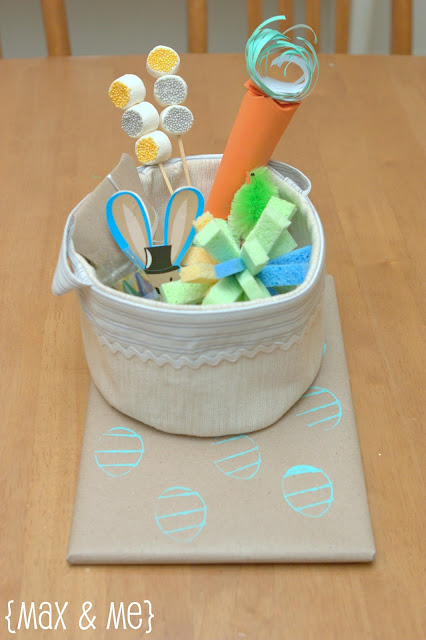 Max & Me: Handmade Easter Baskets