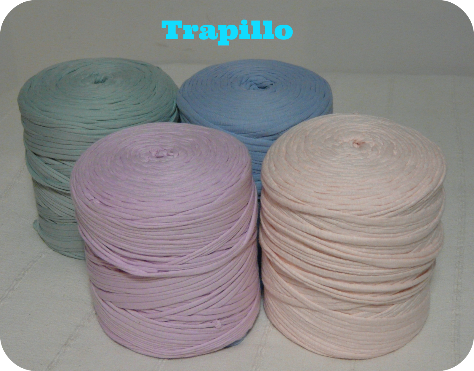 Diy by Paula: Ganchillo con Trapillo!!