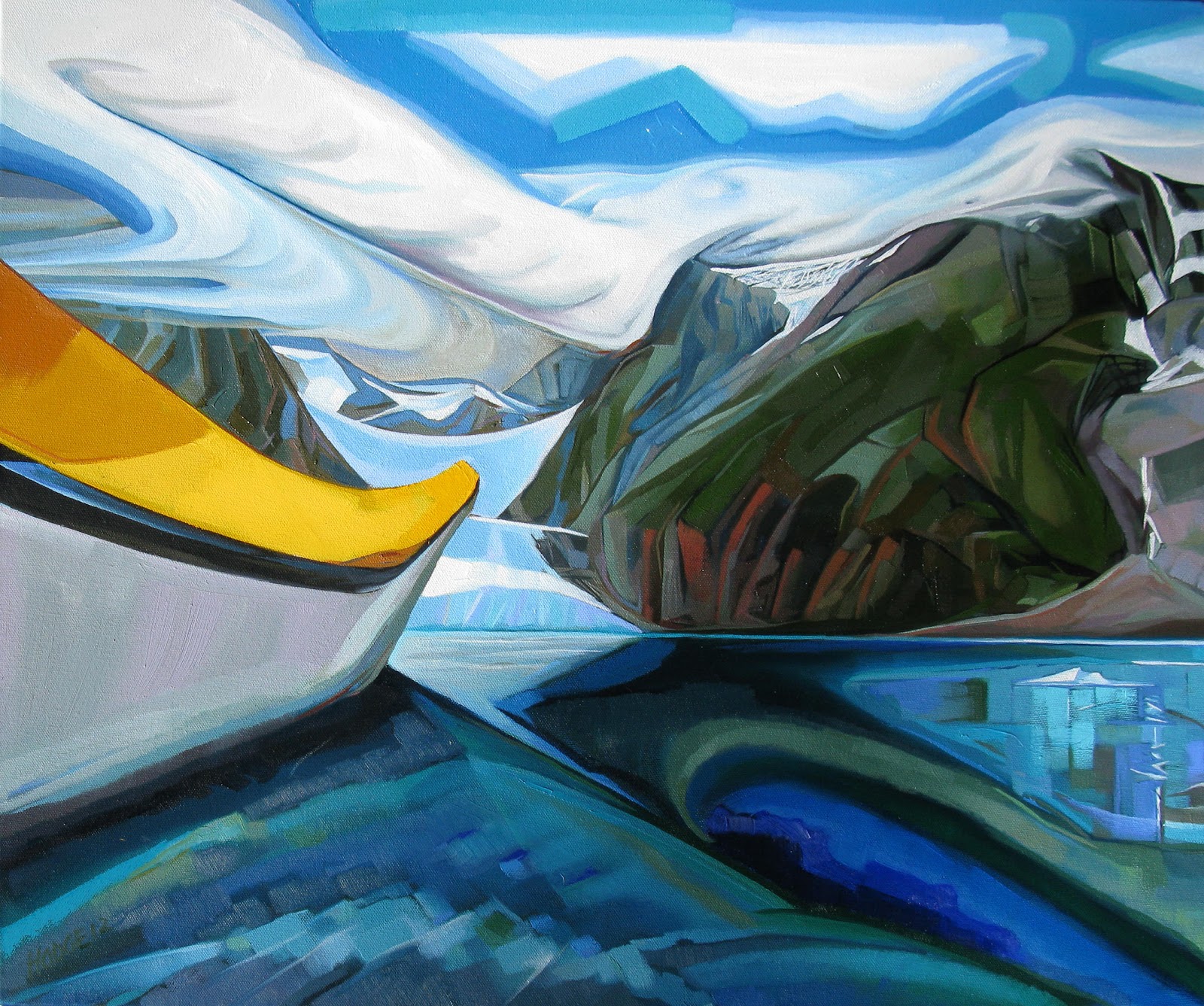 Voices of the Wilderness: Chugach artist creates paintings inspired by ...