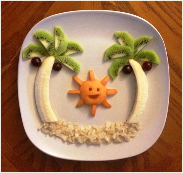 COMIDA CREATIVA Y MAS: FRUTAS NUTRITIVAS DECORADAS