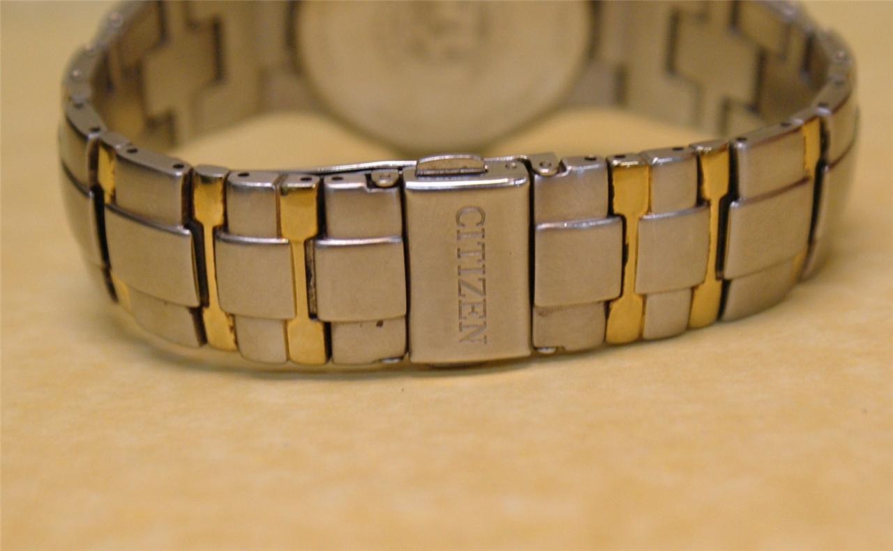 CITIZEN'S ECO DRIVE E110-K51218-Y MEN'S WATCH ~ Gold Crafters Exchange