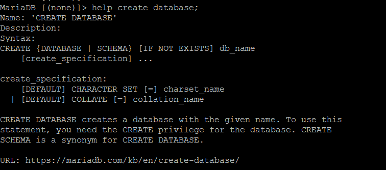 How To Create Database In Mysql Or Mariadb