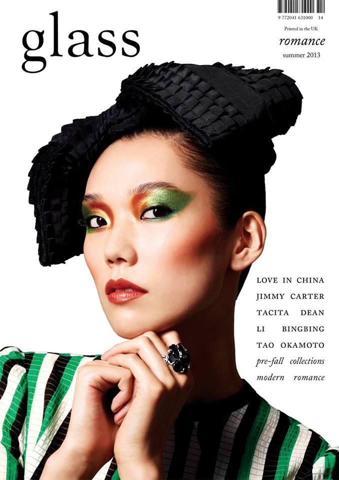 ASIAN MODELS BLOG: MAGAZINE COVER: Tao Okamoto on Glass Magazine ...