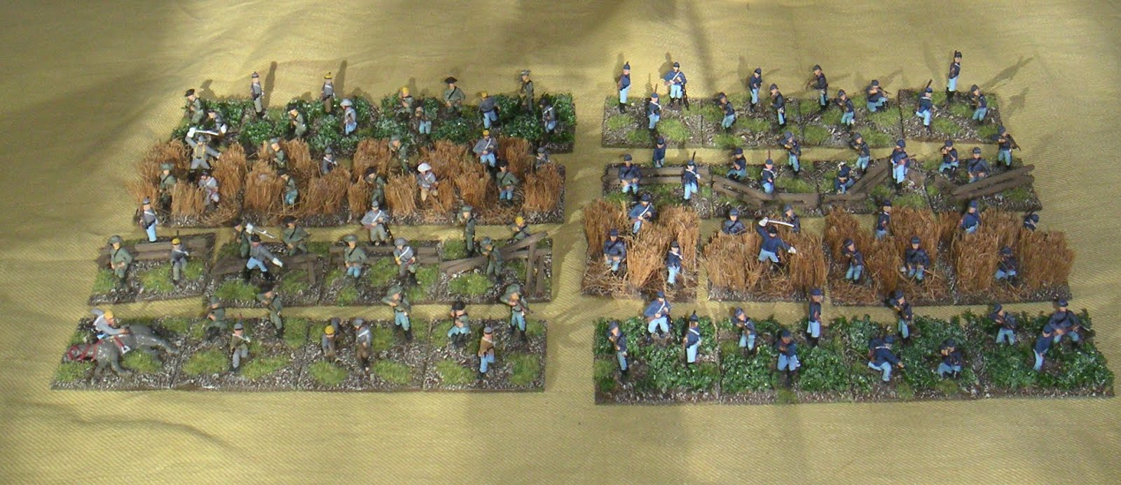 Will's Wargames Blog: Fun with basing?? ACW dismounted cavalry