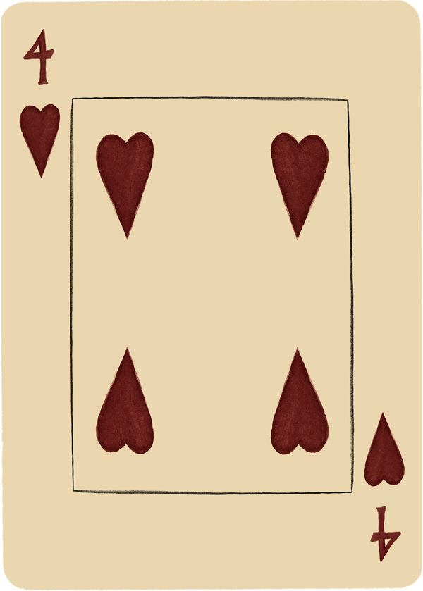 Hogwash & Nonsense: Cards: Hearts