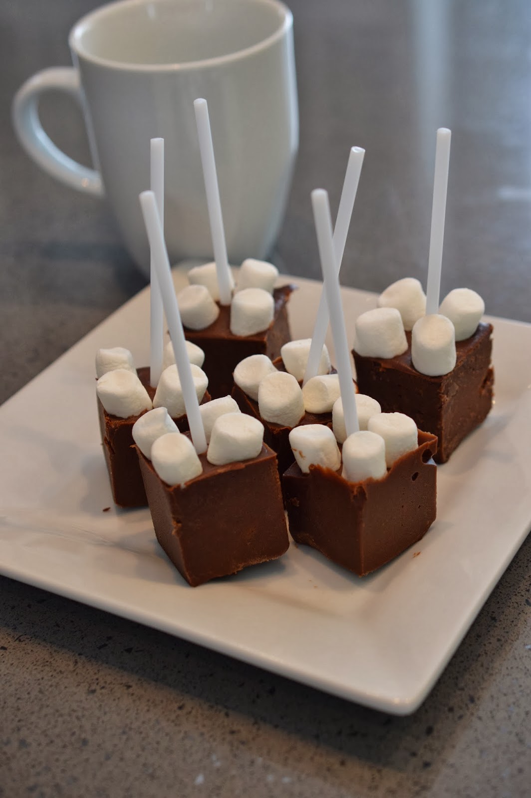 Lili popotte: Cubes de chocolat chaud
