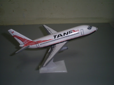 AEROLINEAS PERUANAS, REGALOS AERONAUTICOS, ARONPLANE: TANS PERU BOING 737