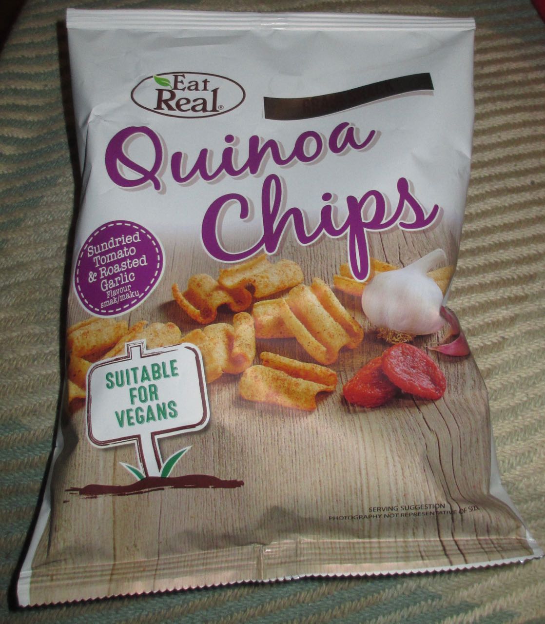 FOODSTUFF FINDS: Quinoa Chips Sundried Tomato & Roasted Garlic ...