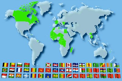 FRANCOFONIA: PAISES FRANCÓFONOS