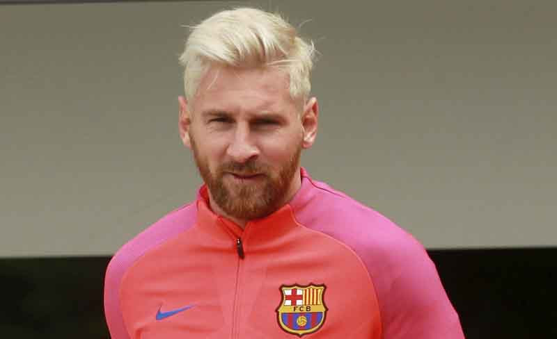 Messi Se Une A La Tendencia Del Rubio Platino Y Su Estilista Explica