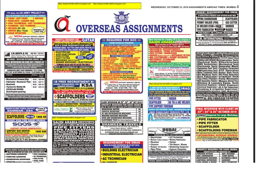 Assignment Abroad Times- 04th October 2023