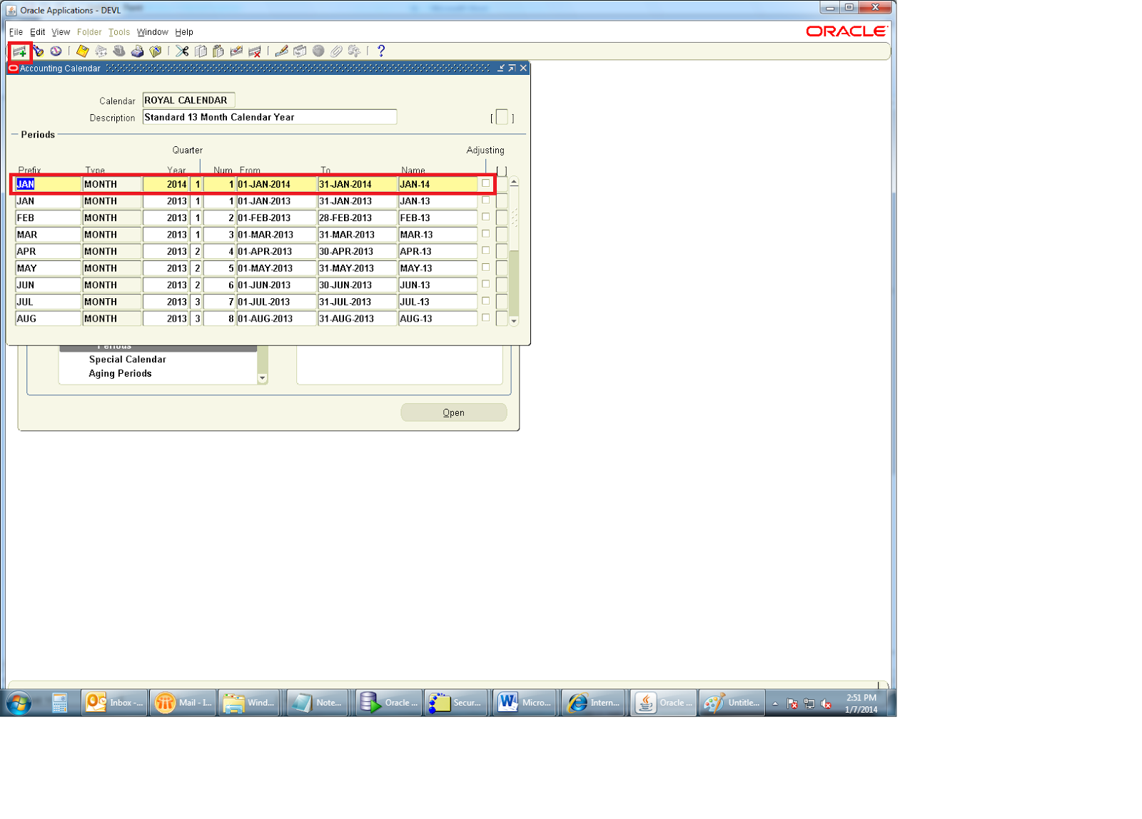 All About Oracle Applications Open Ap Periods In Oracle Account Payables To Fix Invalid