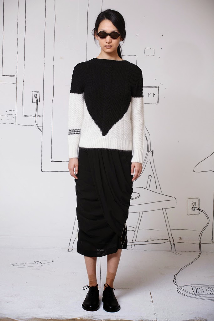 crunchylipstick: FALL 2014 READY-TO-WEAR Band of Outsiders (via style.com)