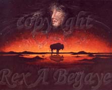 Native American Indian art by Rex Begaye