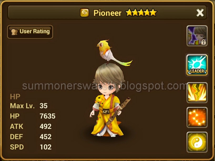 Pioneer (Wind) | Summoners War