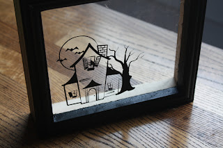 Alayna's Creations: Candy Corn Shadow Box (31 Days: Day 26)