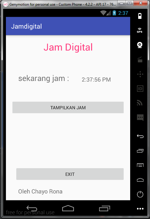 Cara Membuat Jam Digital dengan Menggunakan Android Studio