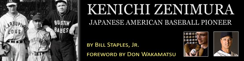 Kenichi Zenimura - Japanese American Baseball Pioneer, by Bill Staples ...