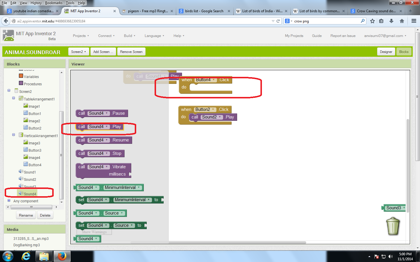 THE NEW CREATOR: first android app example MIT APP DEVELOPER