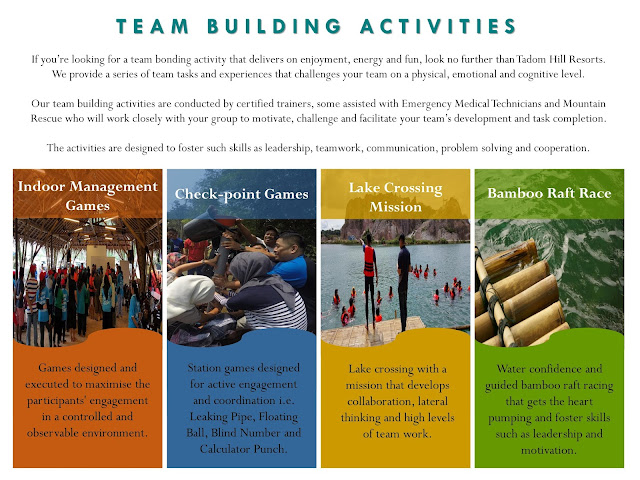 Tadom Hill Resorts: Team Building Package