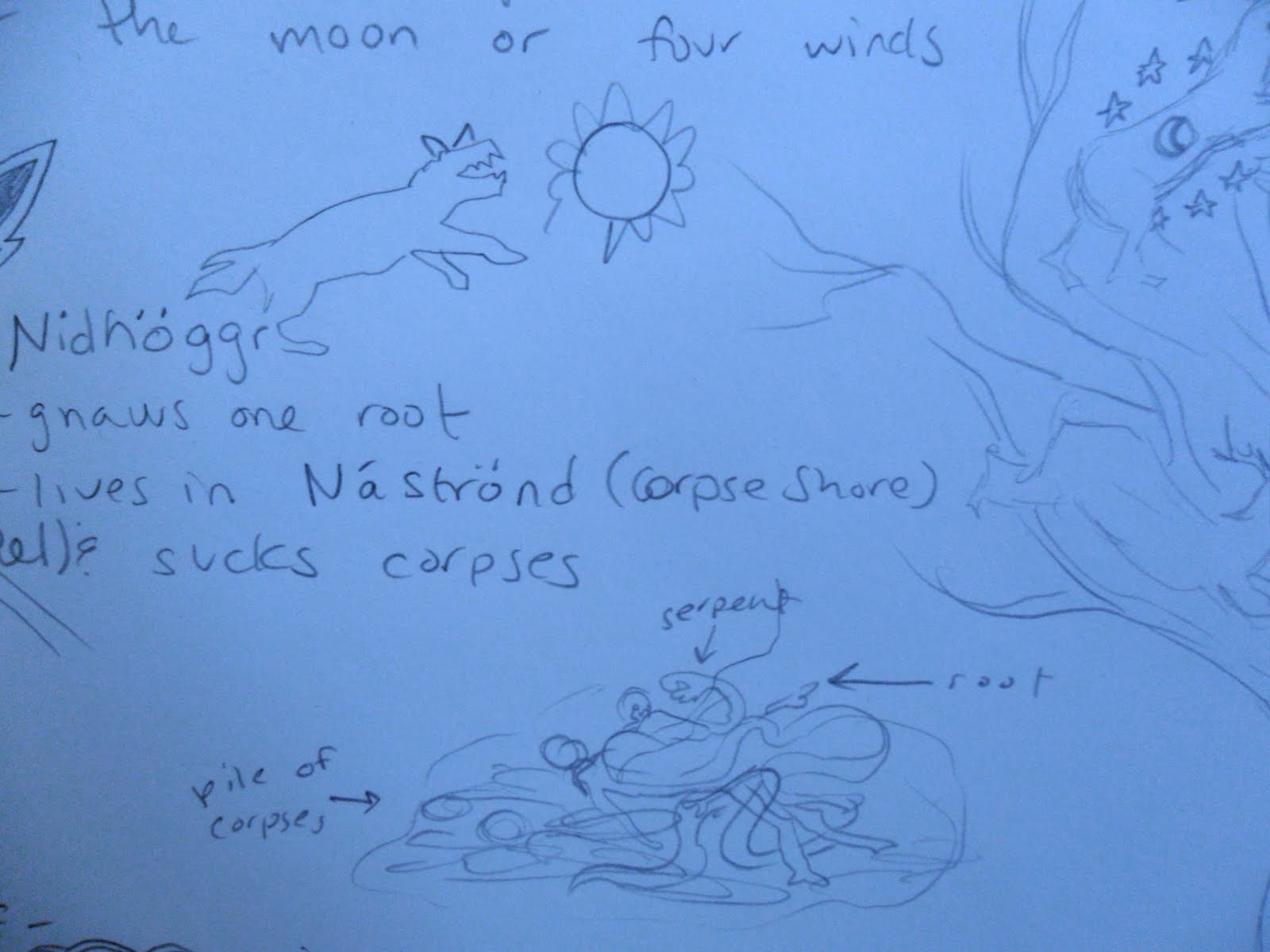 wandering genie: Huginn To The Hanged And Muninn To The Slain