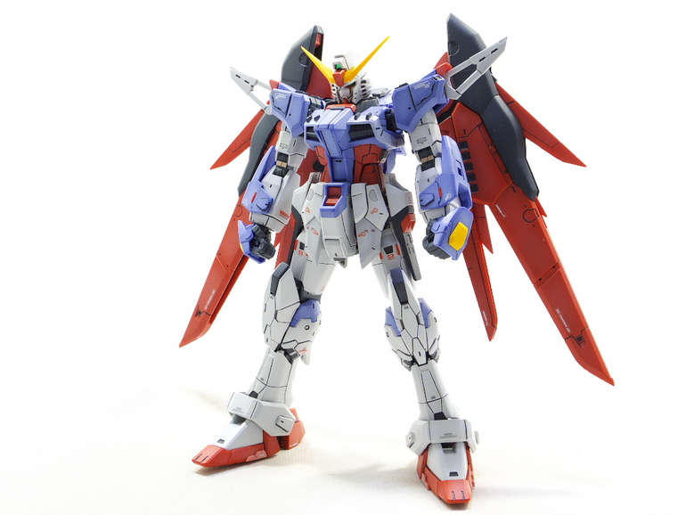 Custom Build: RG 1/144 Destiny Gundam [Detailed]