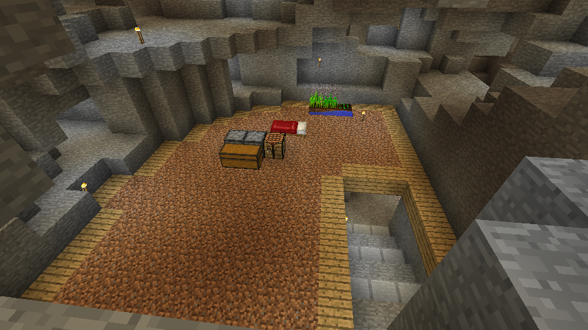 Youssarian's Minecraft Blog: Underground Survival Base