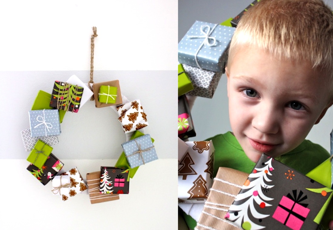 Gift Box Wreath - MADE EVERYDAY