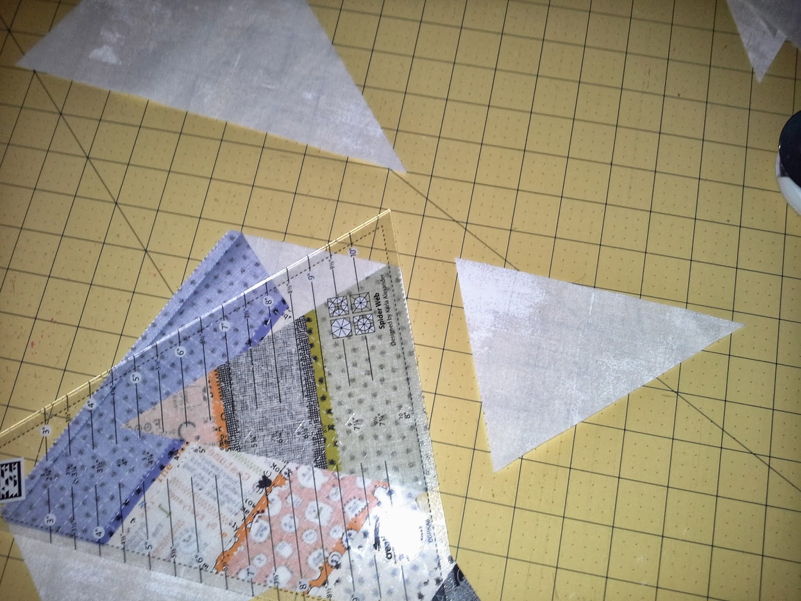 Updated Cute and Spooky Spider Web quilt tutorial